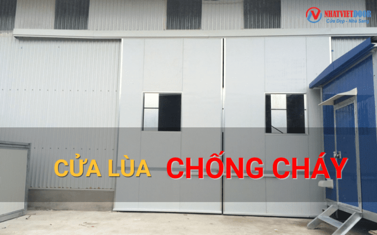 Cửa lùa chống cháy - Chống cháy lên đến 120 phút